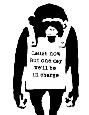 Banksy Monkey Masterpiece Original Resurfaces - Artlyst