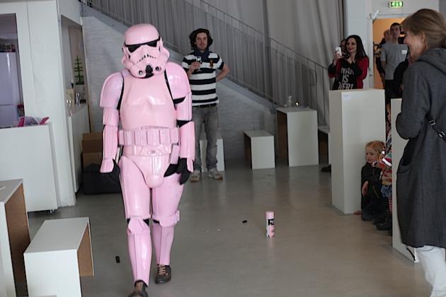 Art Wars Official Pink Stormtrooper of Sweden Announced - Artlyst